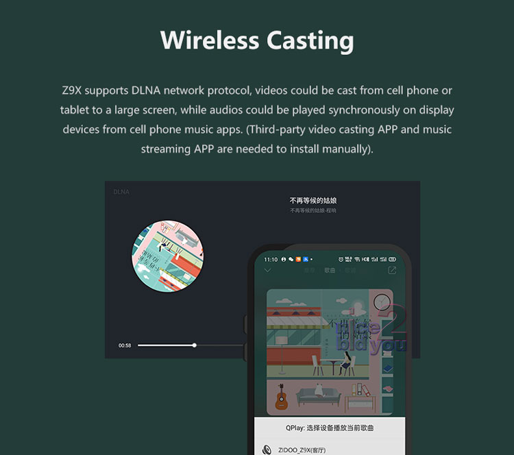 Zidoo Z9X Dolby Vision HDR 10+ Android 9.0 4K TV Box Home Zidoo Z9X Dolby Vision HDR 10+ Android 9.0 4K TV Box Home